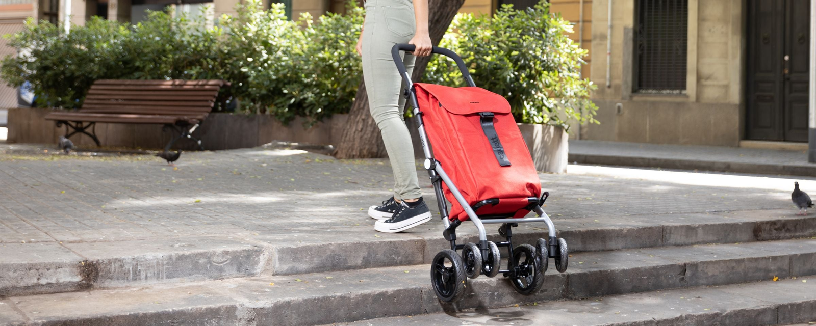 4-Wheel Shopping trolleys: Maximum Comfort | Carlett