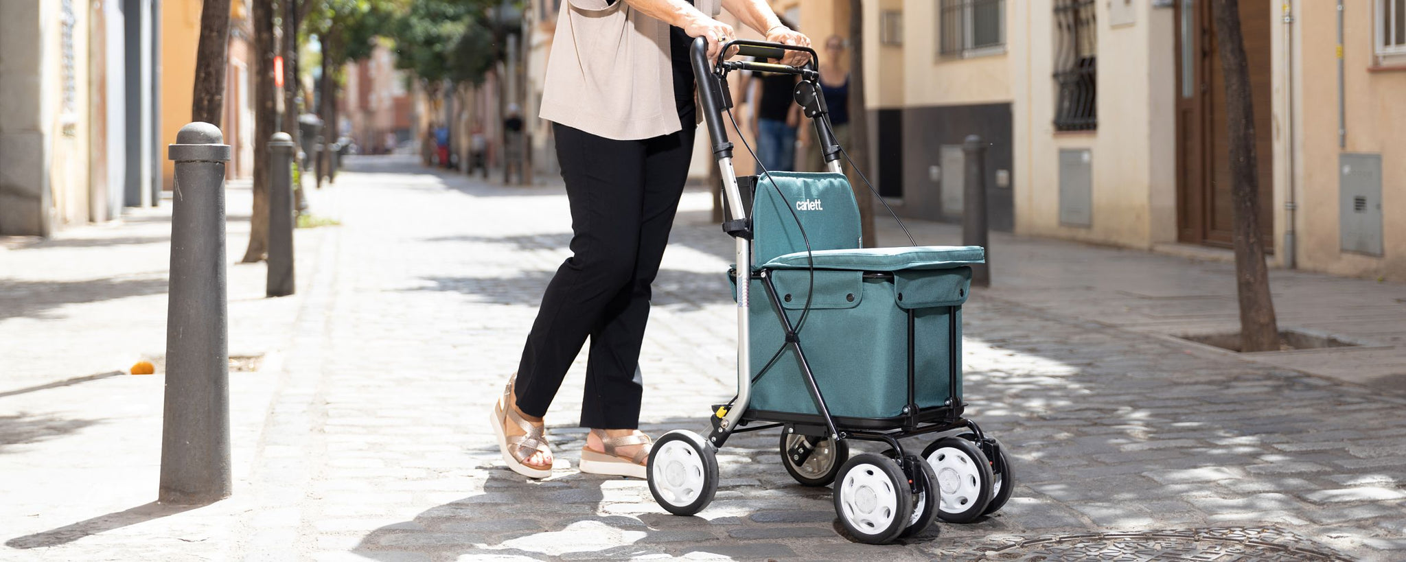 Shopping rollator - senior rollator - orthopedics